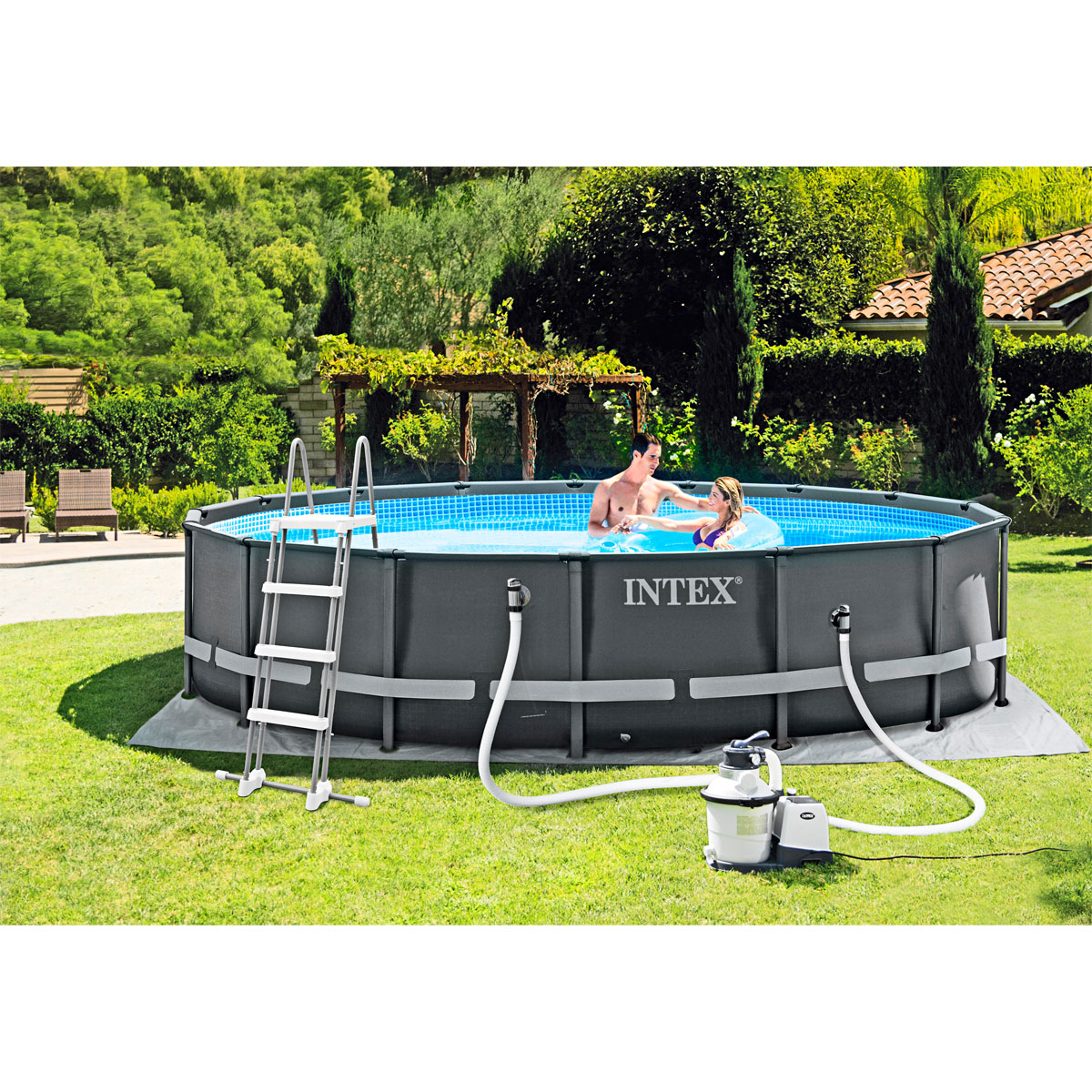 INTEX Frame-Pool-Set Ultra Rondo XTR | 653408 INTEX Frame-Pool-Set Ultra Rondo XTR | 653408
