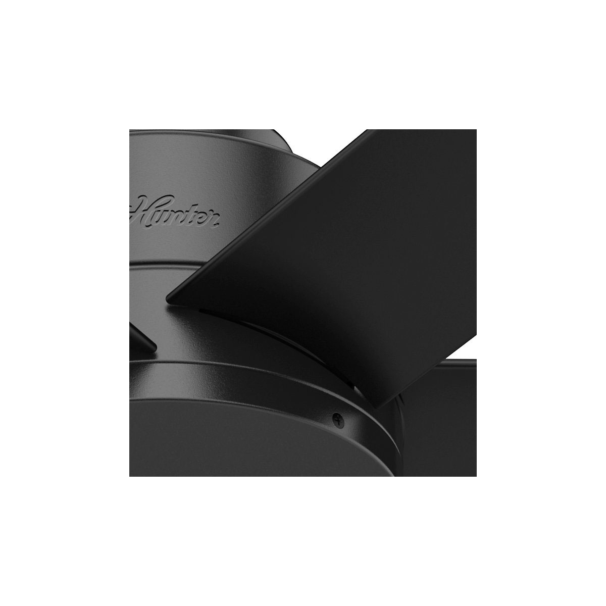 Hunter Fan Hunter Deckenventilator Kennicott 112 cm mattes schwarz ...