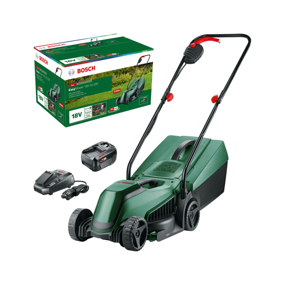 Spannende Bosch Akku Rasenmher 18v Ebenbild