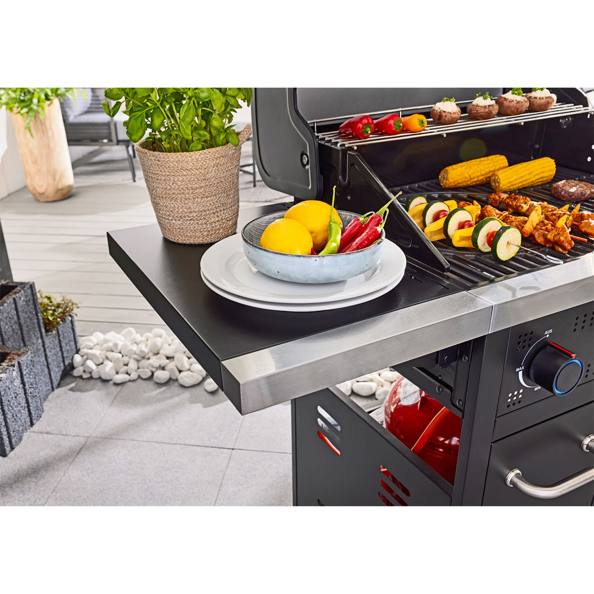 Rothmann Gasgrillwagen Montana 3 Plus online kaufen